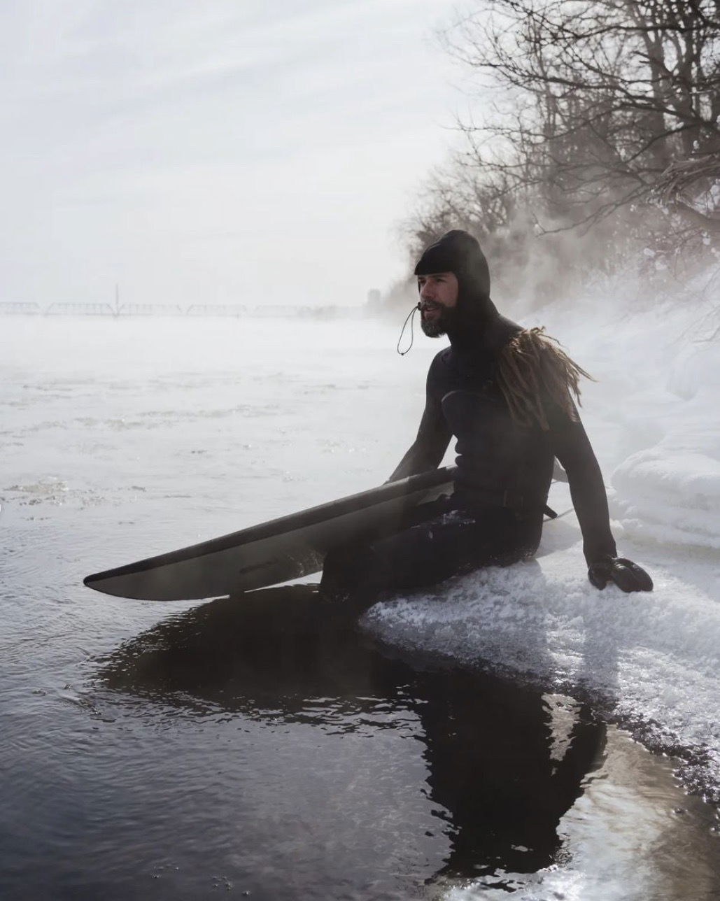 Ice Surfing Looks Incredible But Also Terrible